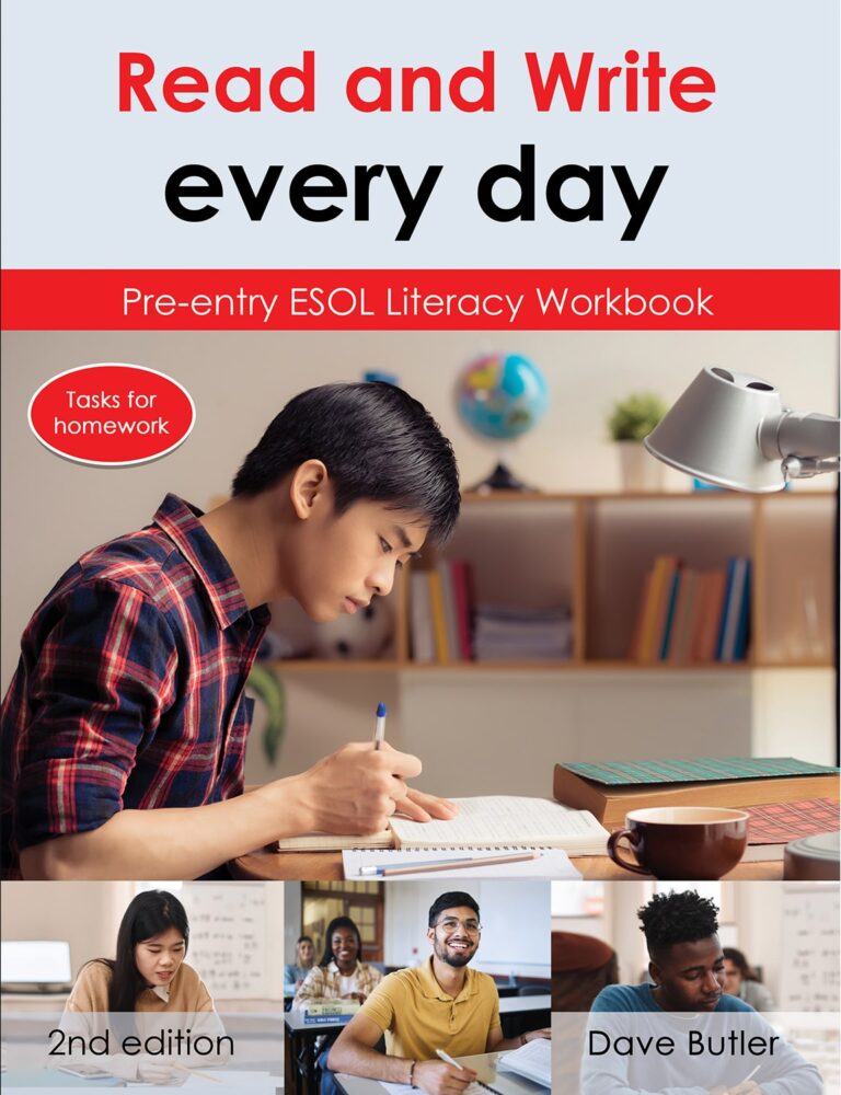 Read and Write every day Pre-entry ESOL Literacy Workbook - ESOL Books